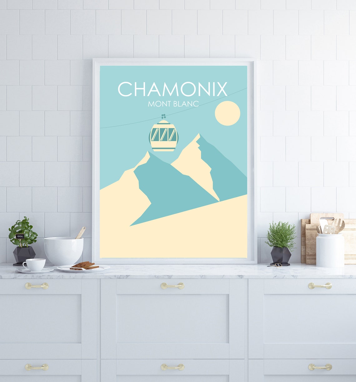 Chamonix Poster Chamonix Mont Blanc Wall Art Chamonix Wall - Etsy