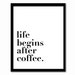 Coffee Poster, Coffee Quote, Coffee Sign, Kitchen Decor, Art for ...