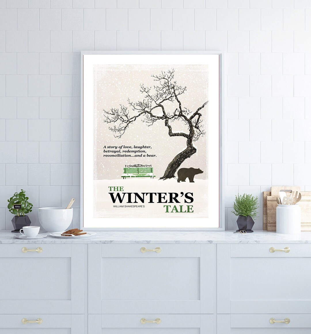 The Winters Tale, Shakespeare Poster, Literary Quote, Literary Poster ...