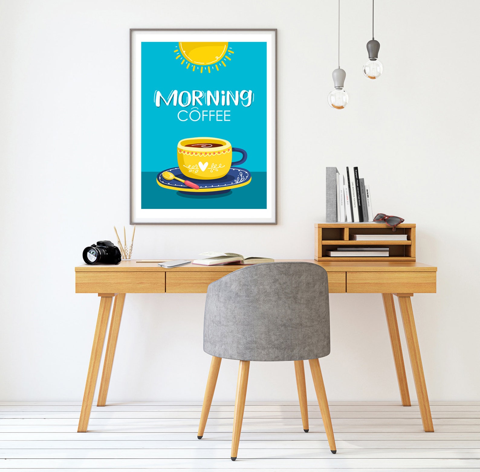 Coffee Poster, Retro Kitchen Wall Art, Kitchen Wall Art, Kitchen Poster ...