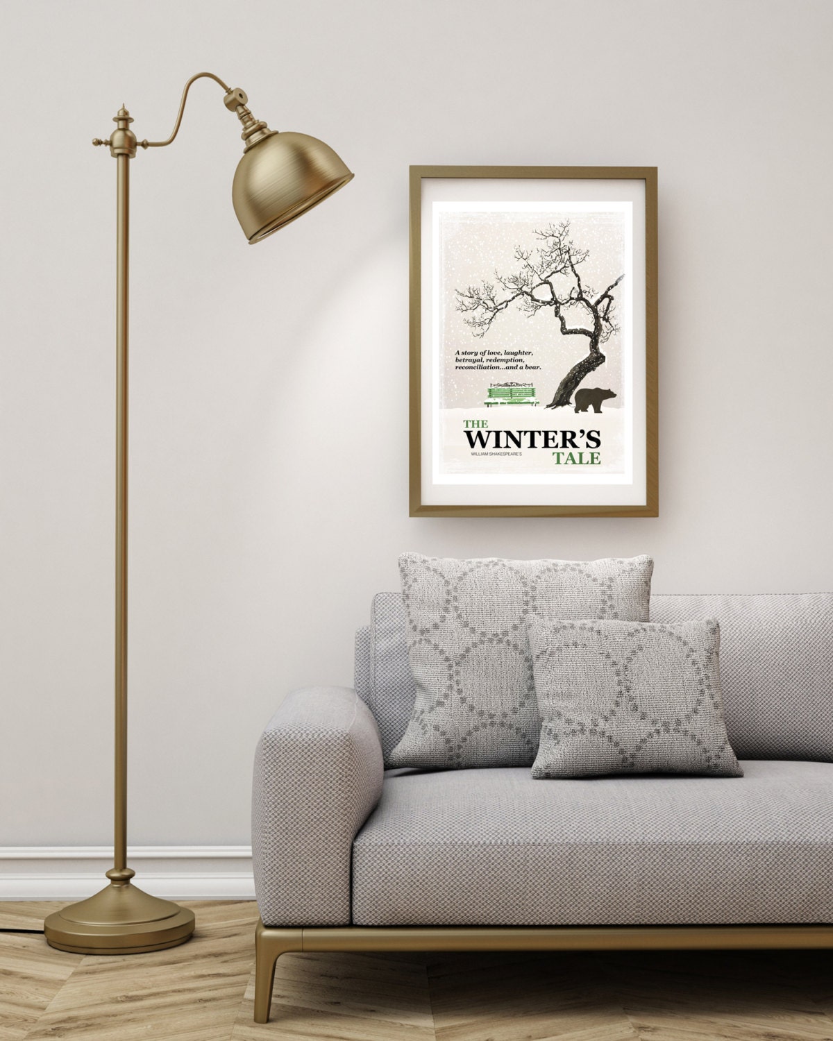 The Winters Tale Shakespeare Poster Literary Quote Literary - Etsy