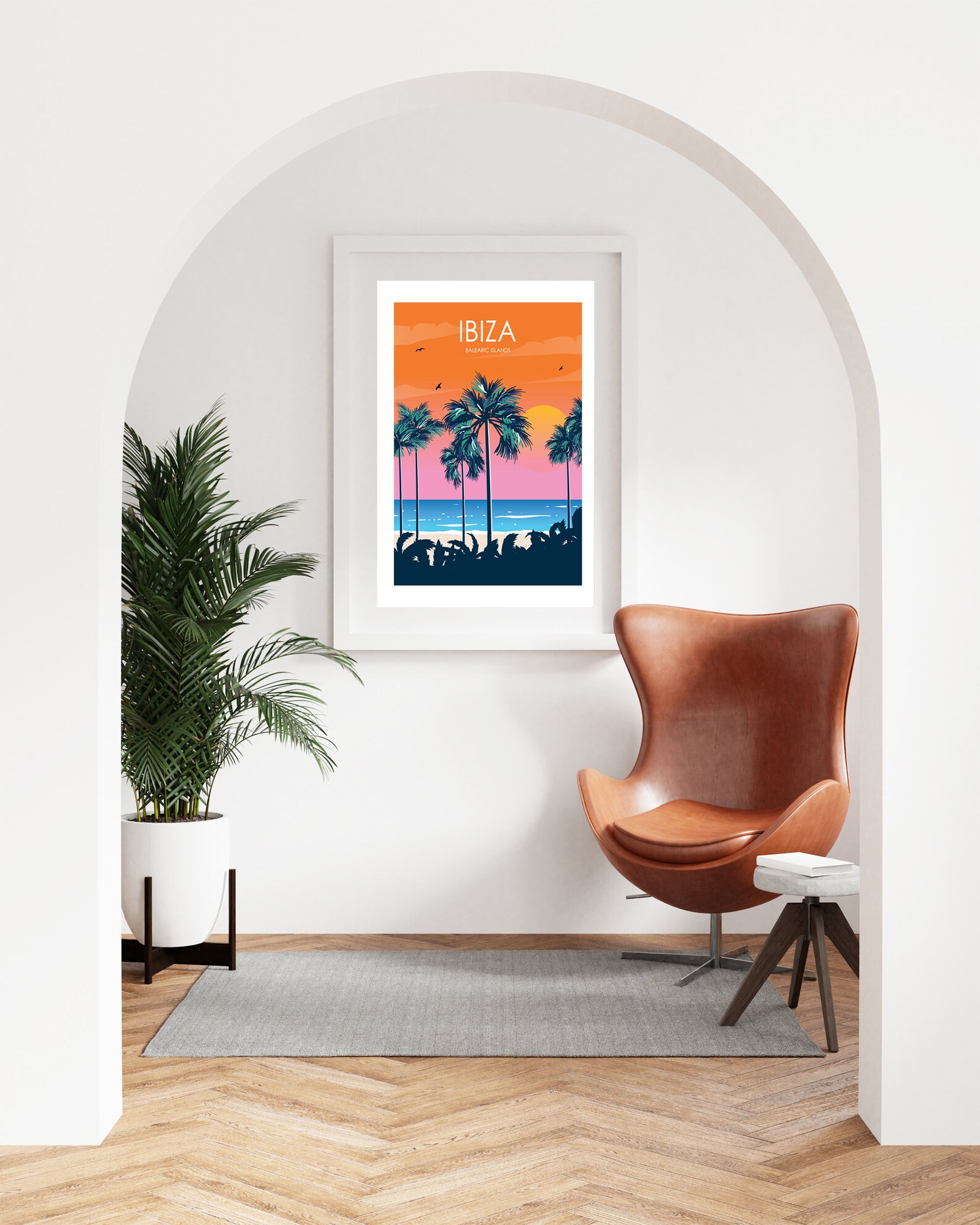 Ibiza Travel Poster Retro Travel Poster Travel Poster - Etsy