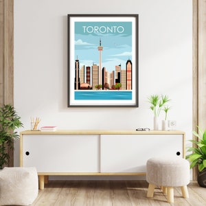 Toronto Wall Art, Toronto Poster, Canada Print, Canada Wall Art, Travel ...