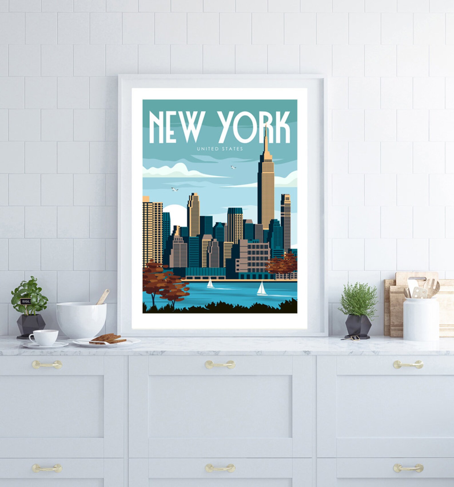 New York Poster, New York Travel Poster, United States Poster, Travel ...