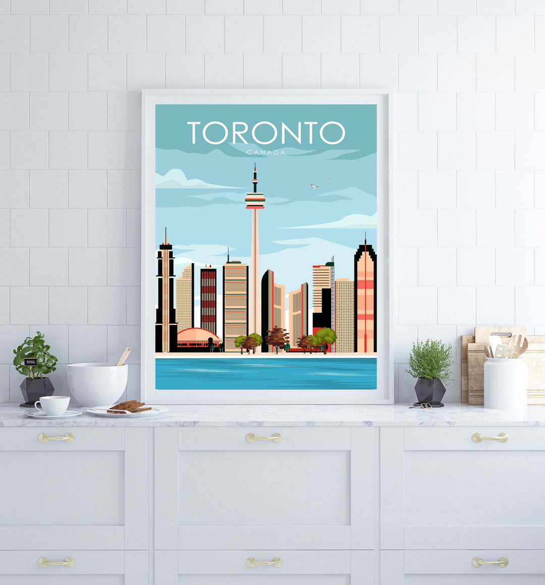 Toronto Wall Art, Toronto Poster, Canada Print, Canada Wall Art, Travel ...