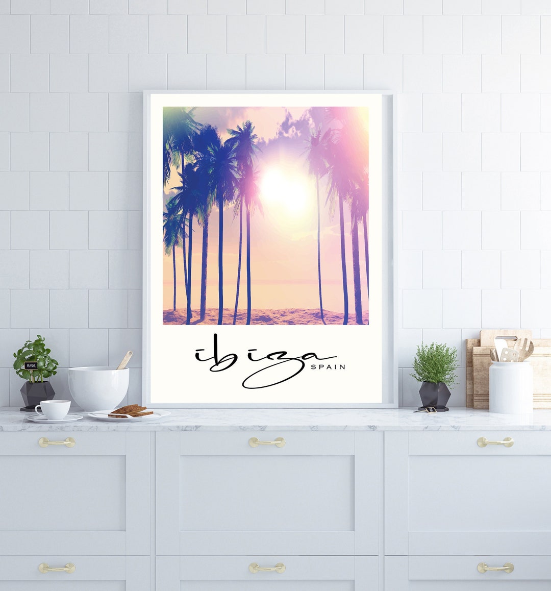 Ibiza Poster, Ibiza Spain, Spanish Poster, Beach Poster, Ibiza Wall Art ...