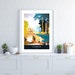 Cambridge Travel Poster, Retro Travel Poster, Cambridge Souvenir ...