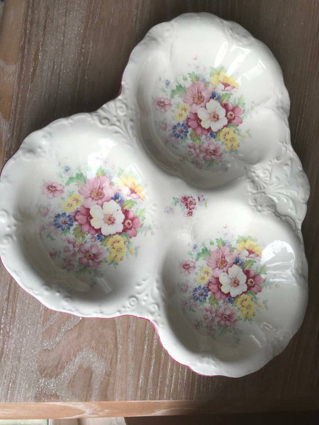 Old Foley James Kent Floral Serving Dish, Nibbles Tray - Etsy