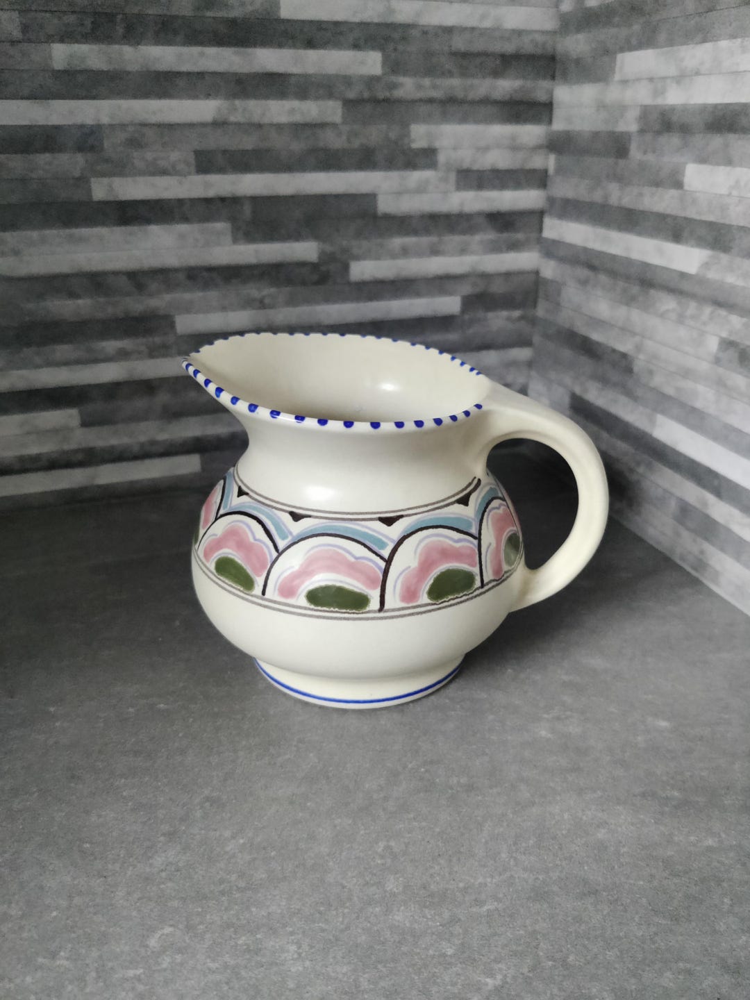 Honiton Devon Pottery Jug. Made in England - Etsy