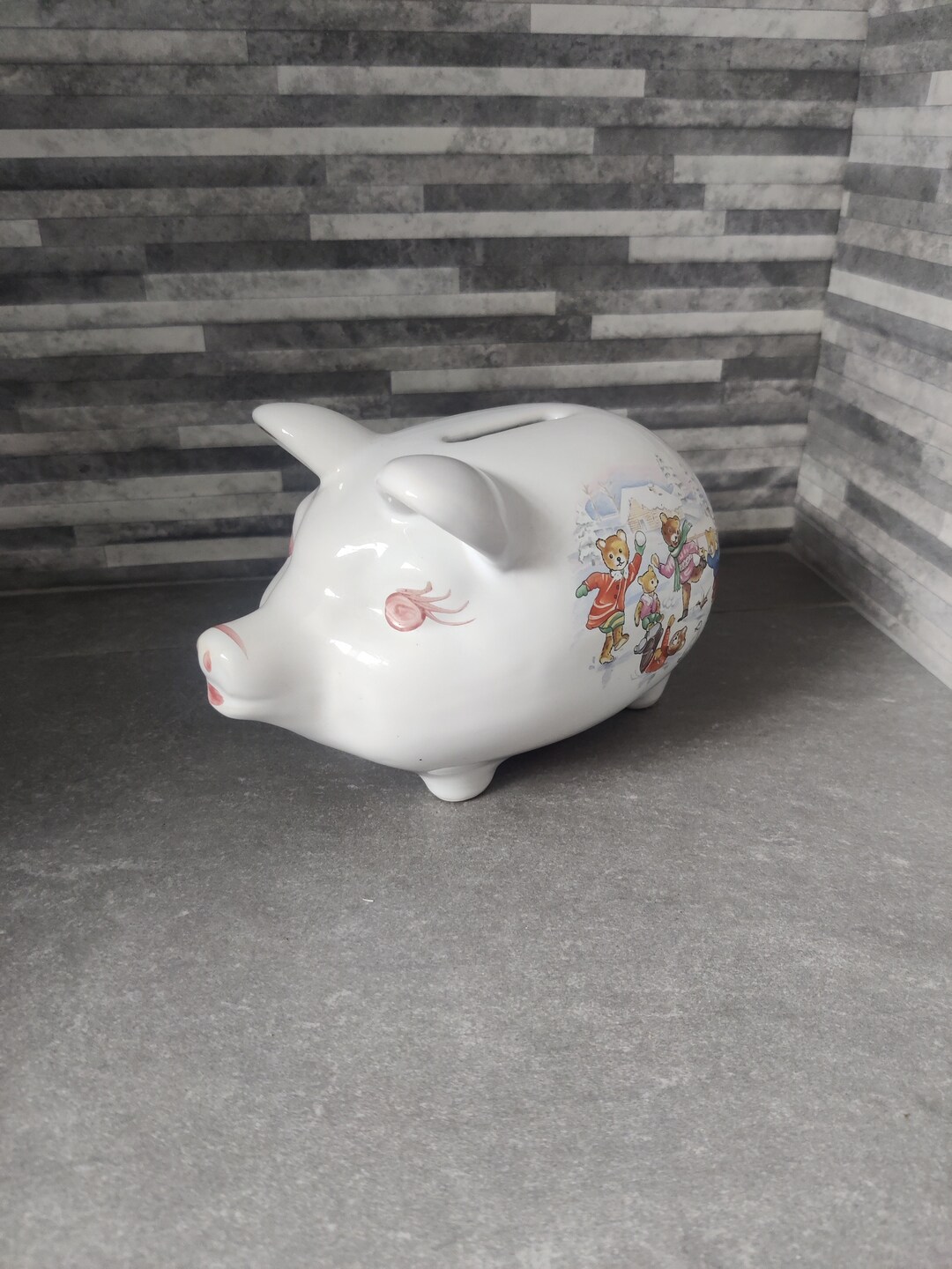 Vintage Pig Money Box, Piggy Bank, Money Bank, Kitsch, Retro - Etsy