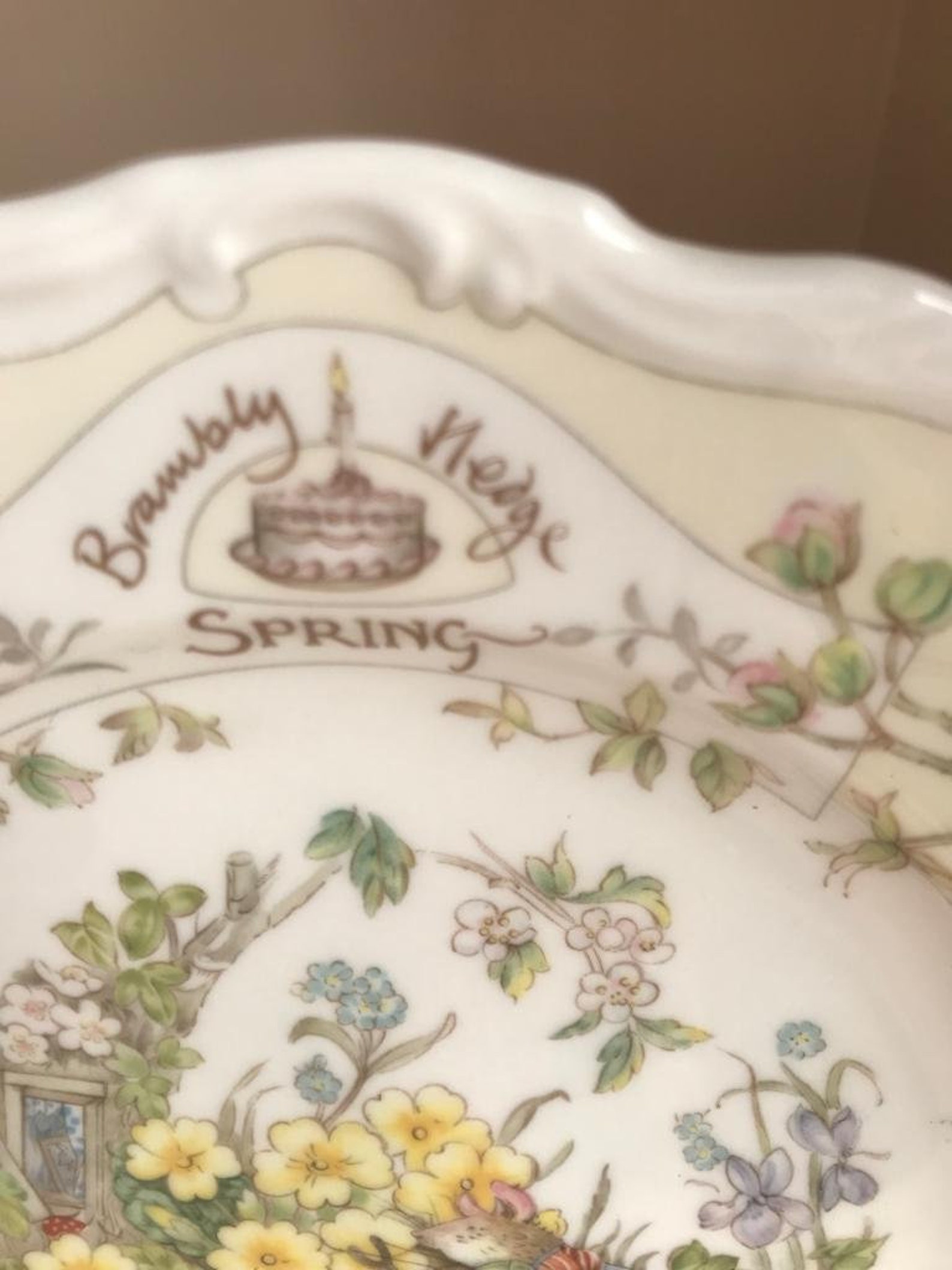 Royal Doulton Brambly Hedge Spring Plate, Collectible Plates, English ...