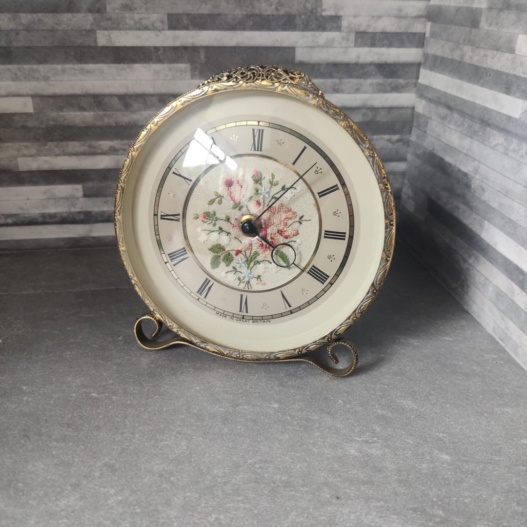 Regent of London Petit Point Clock - Etsy