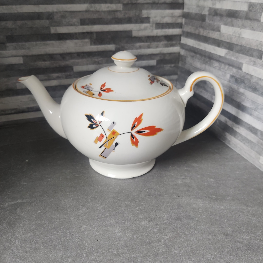 Alfred Meakin Floral Teapot. Made in England. - Etsy
