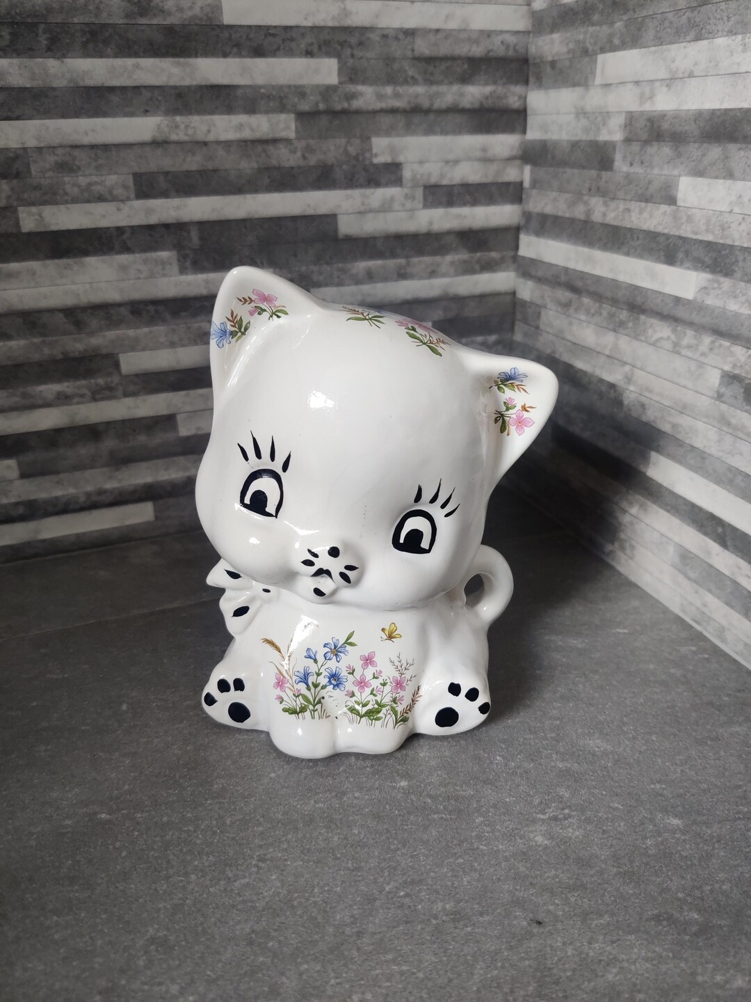 Cute Cat Money Box, Piggy Bank, Money Bank, Kitsch, Retro - Etsy