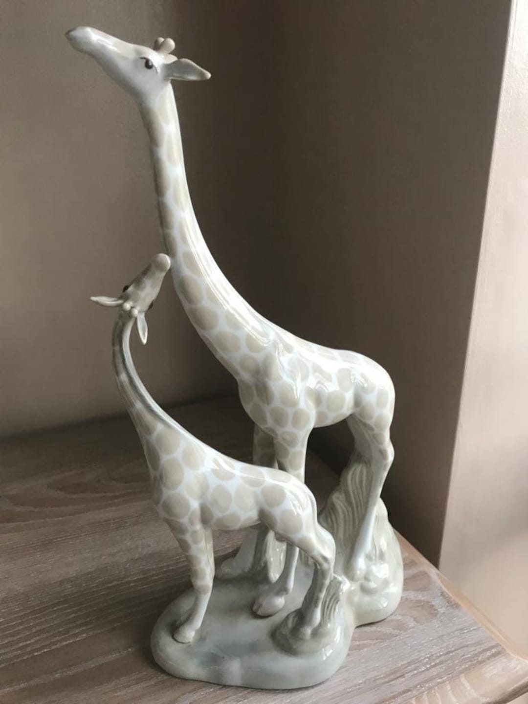 Rare Porceval Porcelain Giraffe Figurine by Miquel Requena Spain - Etsy