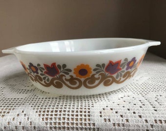 Checkers Casserole Dish JAJ Pyrex Basin Kitchenalia | Etsy UK