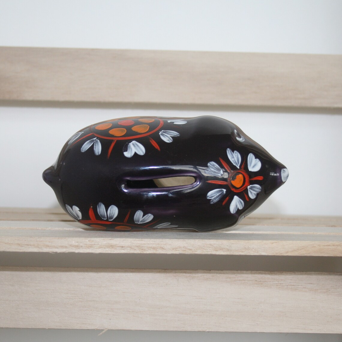 Arthur Wood Handpainted Pig Money Box Piggy Bank Money Bank - Etsy UK