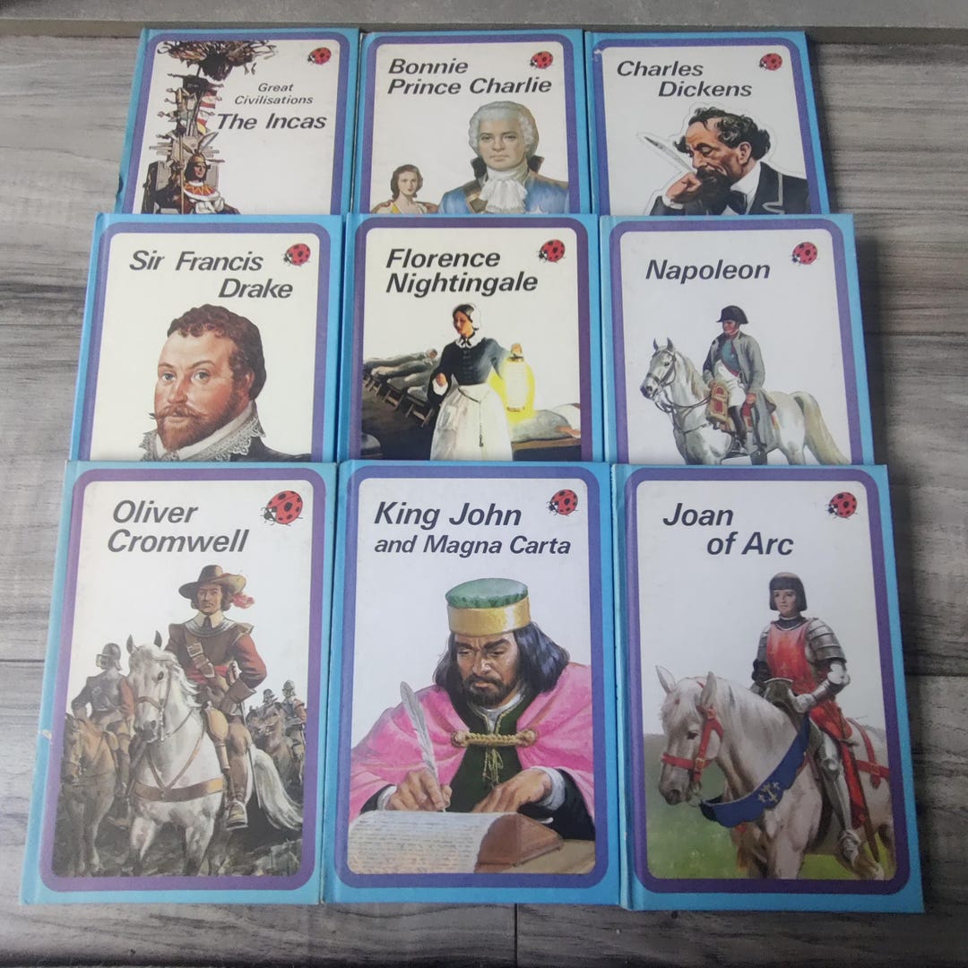 Nine Ladybird History Books - Etsy