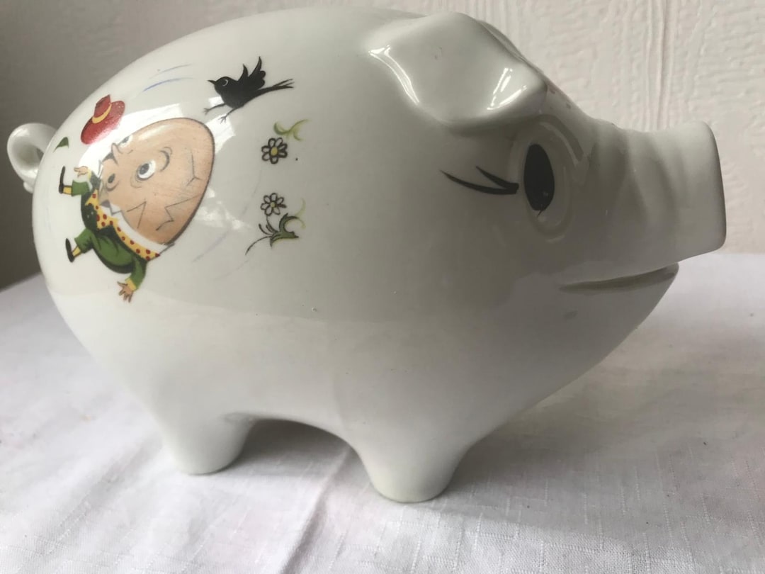 Vintage Pig Money Box, Piggy Bank, Money Bank, Kitsch, Retro - Etsy