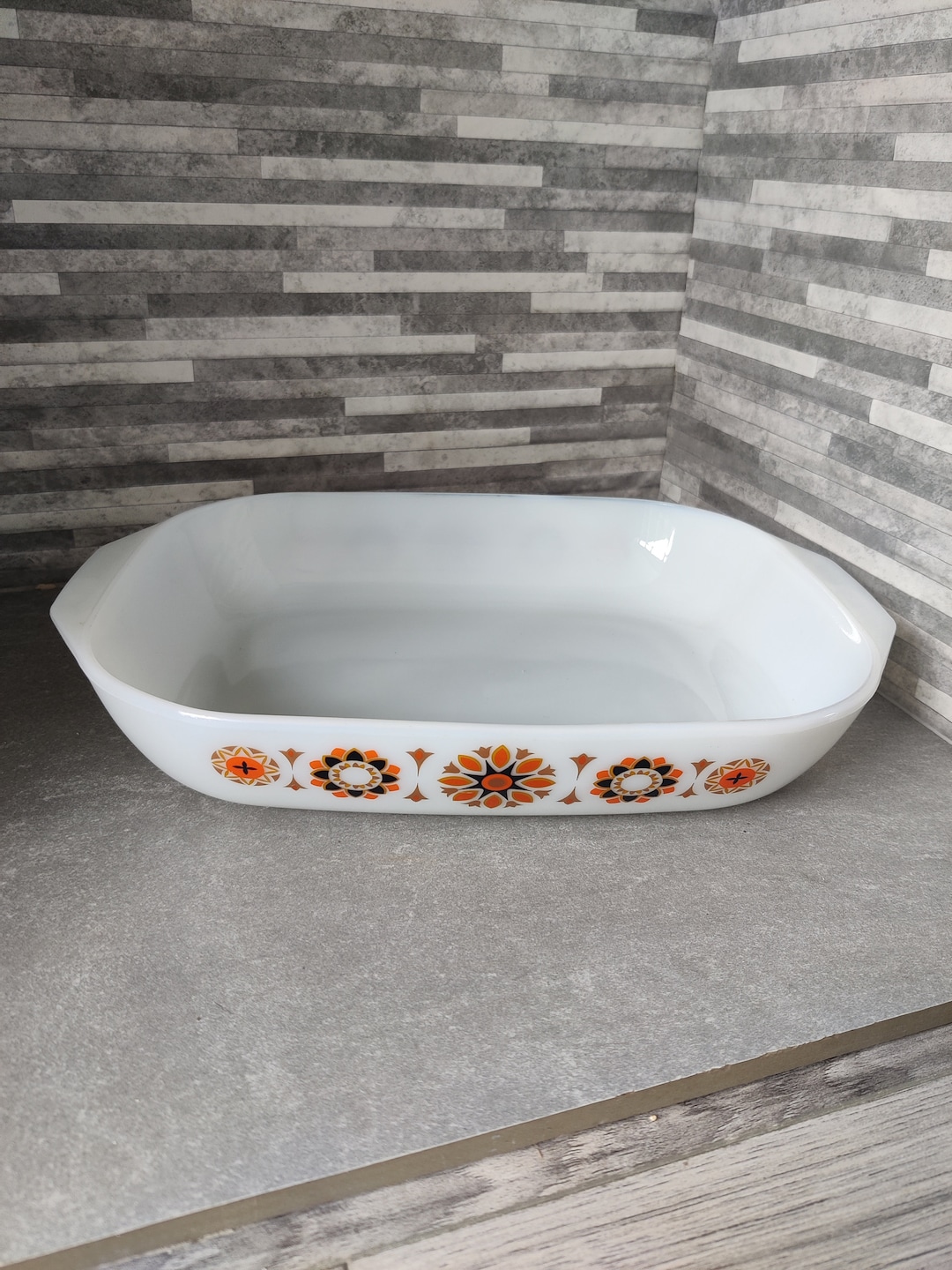 Pyrex Glass Chicken Roaster Casserole, JAJ Pyrex Toledo - Etsy