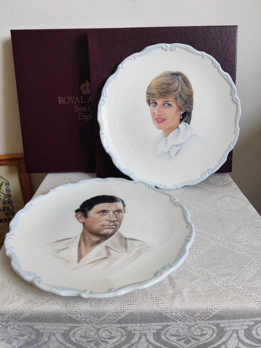 Royal Albert Princess Diana and Prince Charles Wedding Commemorative ...