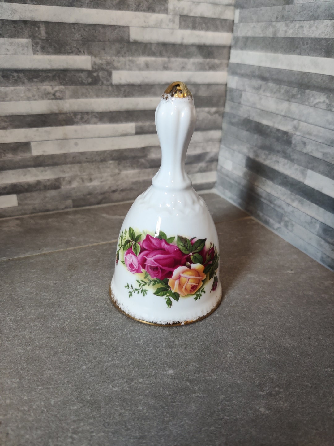 Royal Albert Bell, Old Country Roses Bell, Royal Albert China, English ...