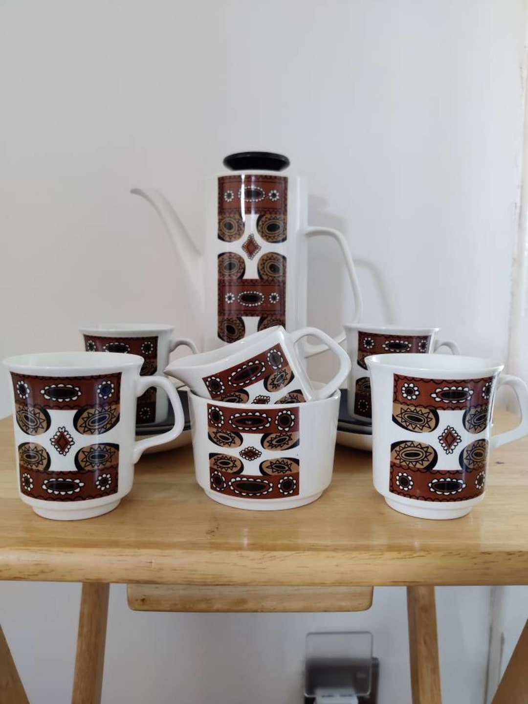 Vintage J &G Meakin Coffee Set - Etsy