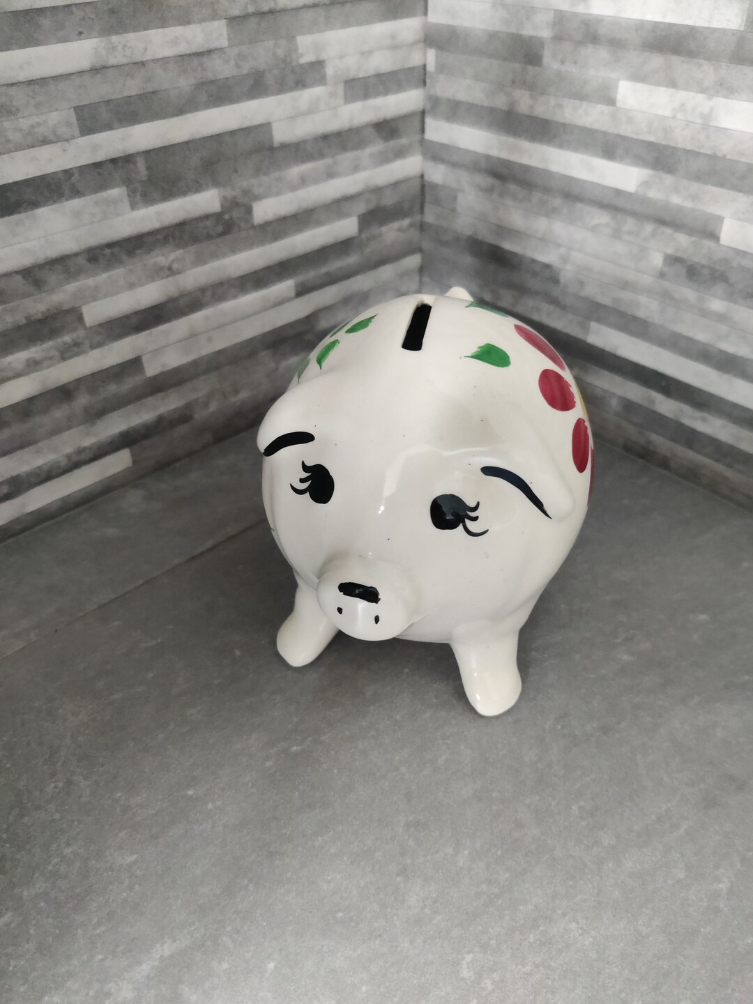 Cute Pink Pig Money Box, Piggy Bank, Money Bank, Kitsch, Retro - Etsy