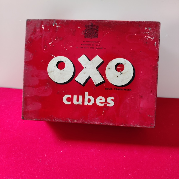 Oxo Cubes Tin - Etsy