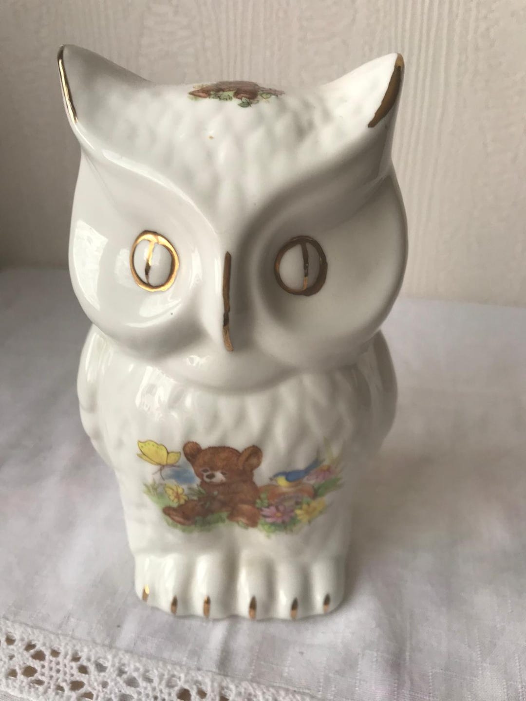 Cute Owl Money Box, Piggy Bank, Money Bank, Kitsch, Retro - Etsy