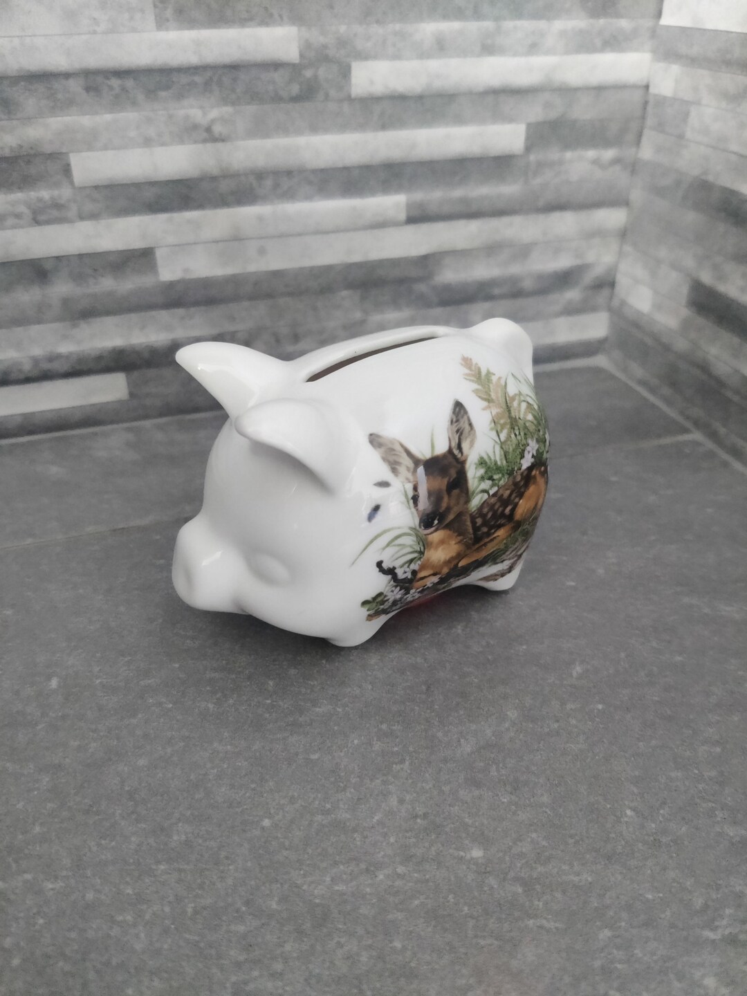 Cute Pig Money Box Piggy Bank Money Bank Kitsch Retro - Etsy