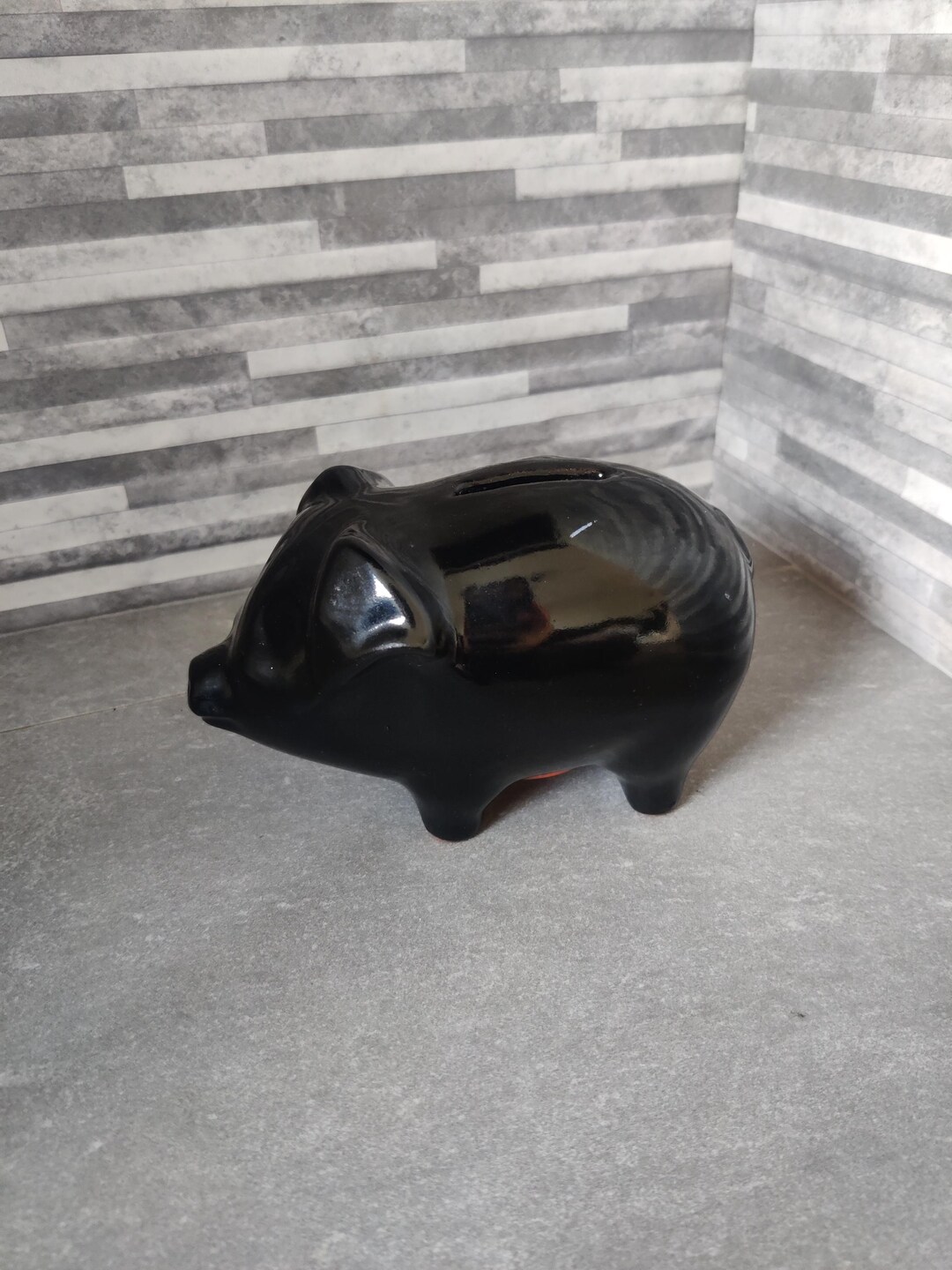 Vintage Pig Money Box, Piggy Bank, Money Bank, Kitsch, Retro - Etsy