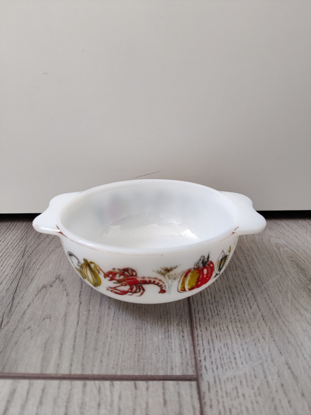 Mini Lobster Casserole Dish, JAJ Pyrex, Basin, Kitchenalia - Etsy