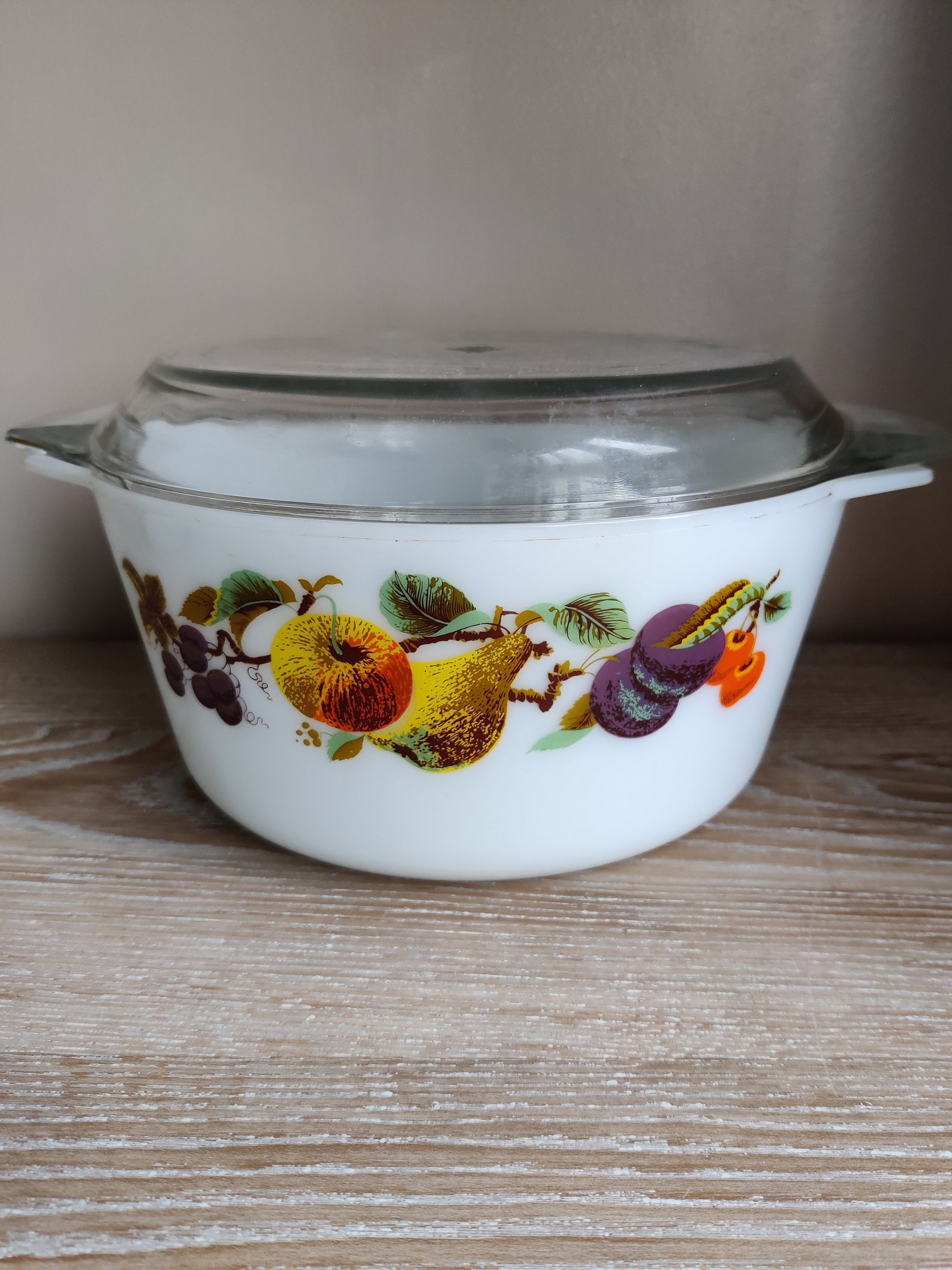 Pyrex Deep Casserole Dish With Lid in Kent Orchard / Hawaii - Etsy
