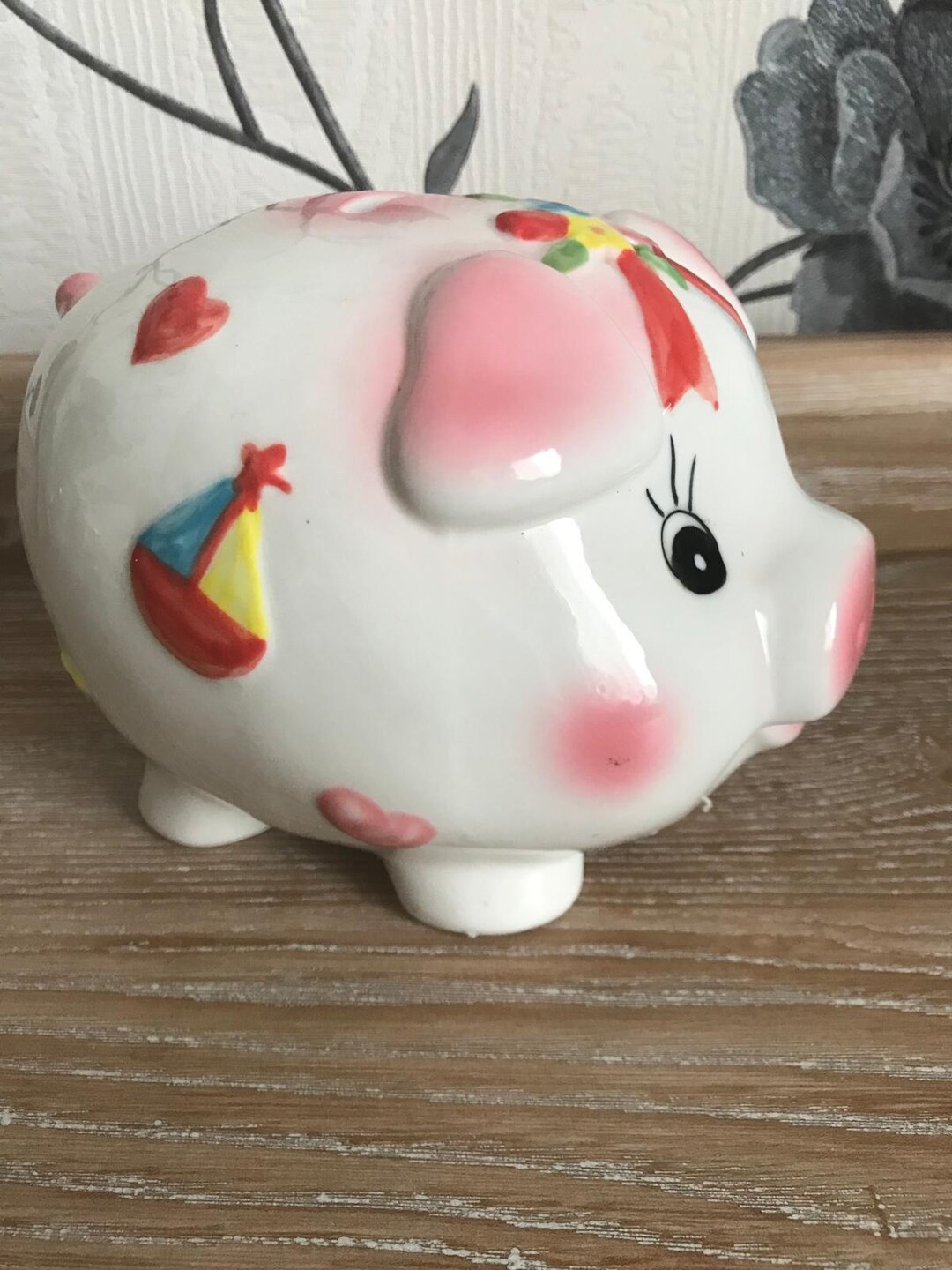 Cute Pink Pig Money Box, Piggy Bank, Money Bank, Kitsch, Retro - Etsy