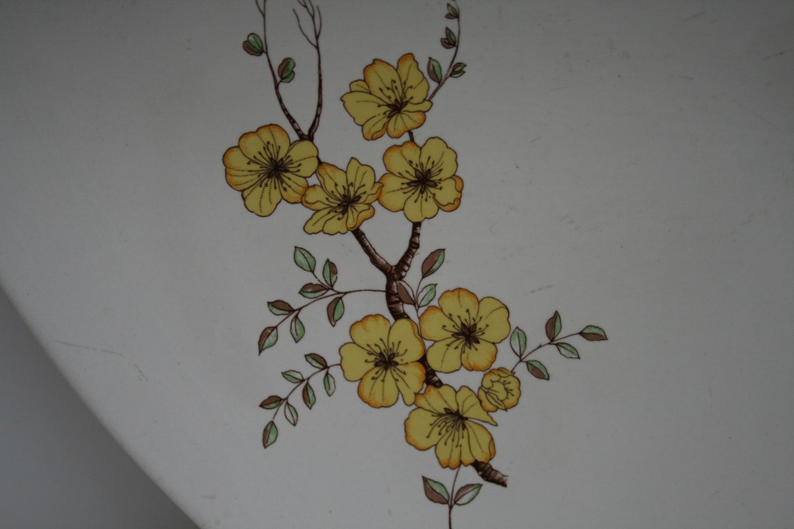 Vintage Carlton Ware Mimosa Pattern Triangle Dish Retro - Etsy UK