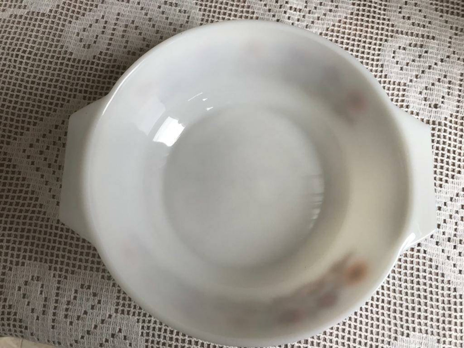 Pyrex Casserole Dish in Briarwood Pattern Basin Kitchenalia - Etsy