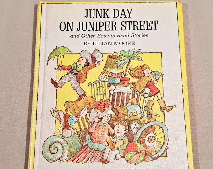 Vintage 60's Parents Magazine Press Kids Hardcover, "junk Day on ...