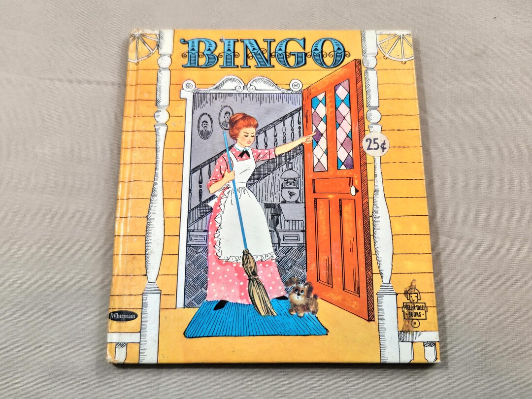 Vintage 60's Whitman Tell-a-tale Book, "bingo" Written by Daphne ...