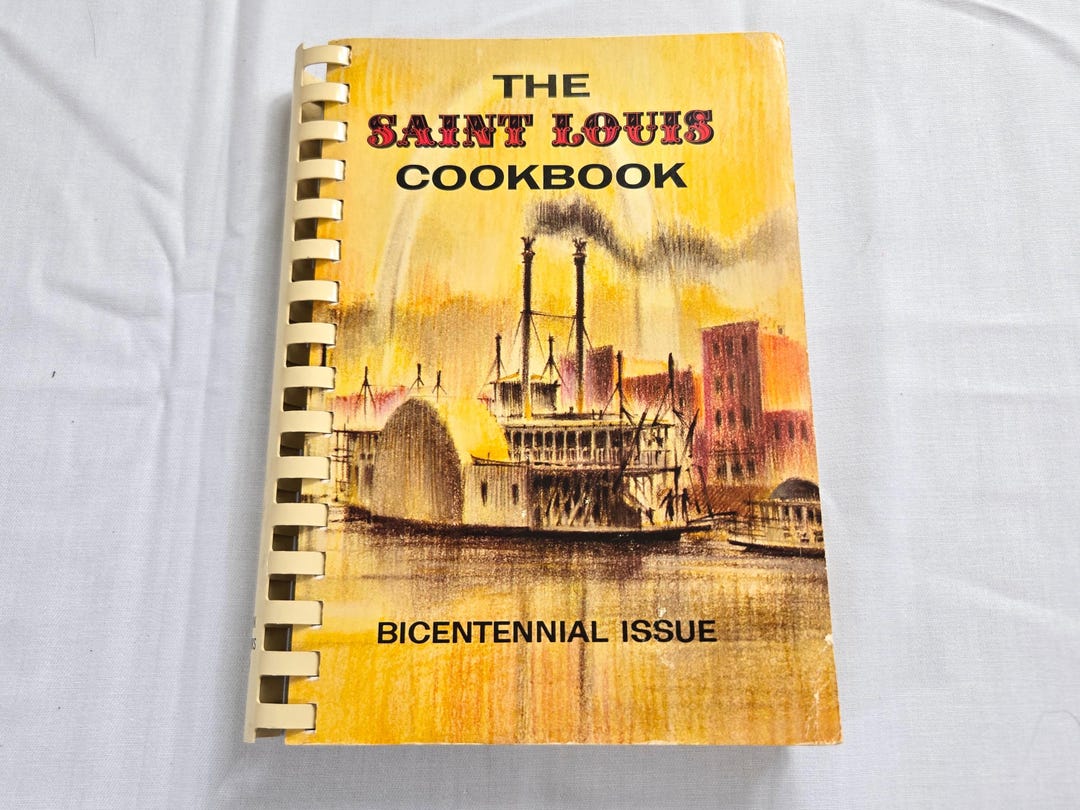 Vintage 60's Community Cookbook, "the Saint Louis Cookbook" Published ...