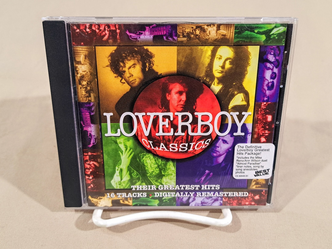 Vintage 90's Rock Hits CD, loverboy Classics From Loverboy, 1994. - Etsy