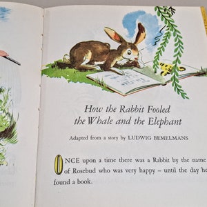 Vintage 40's Wonder Book, why the Bear Has a Short Tail and Other ...