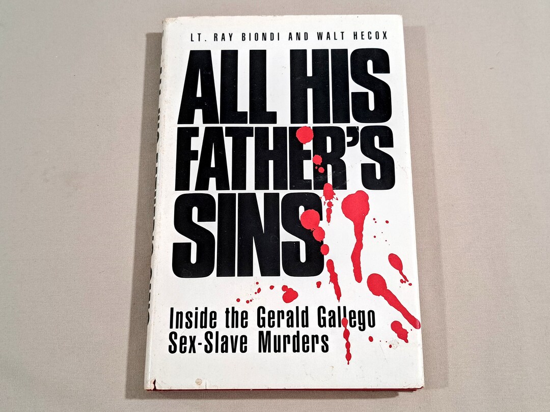 Vintage 80's True Crime Hardcover, "all His Father's Sins" Written by ...
