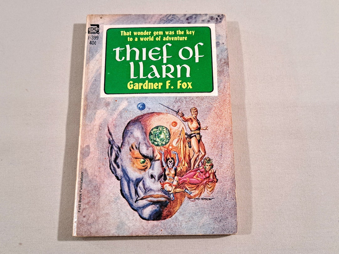 Vintage 60's First Printing Science Fiction Paperback, "thief of Llarn ...