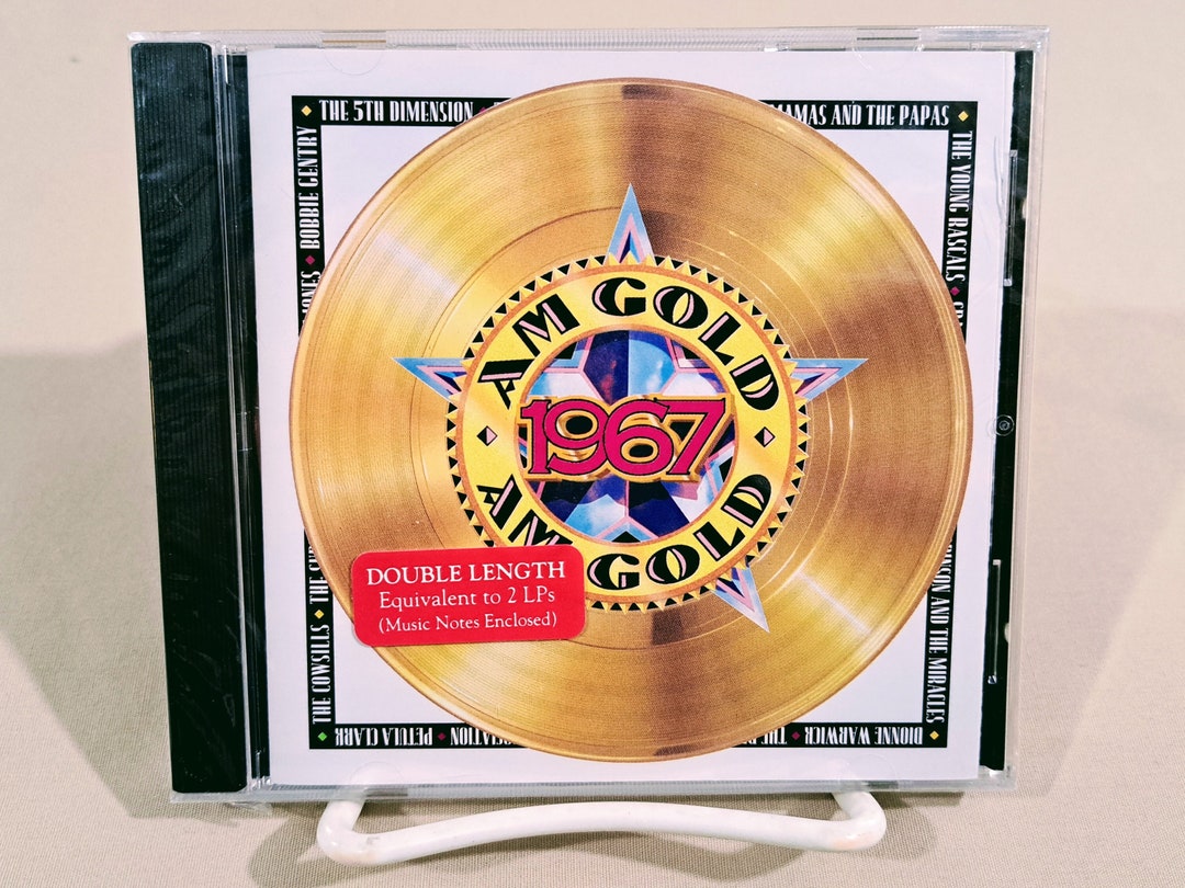 Vintage 90's Time-life AM Gold Compilation CD, 1967 Featuring the Bee Gees, Tom Jones, Dionne ...
