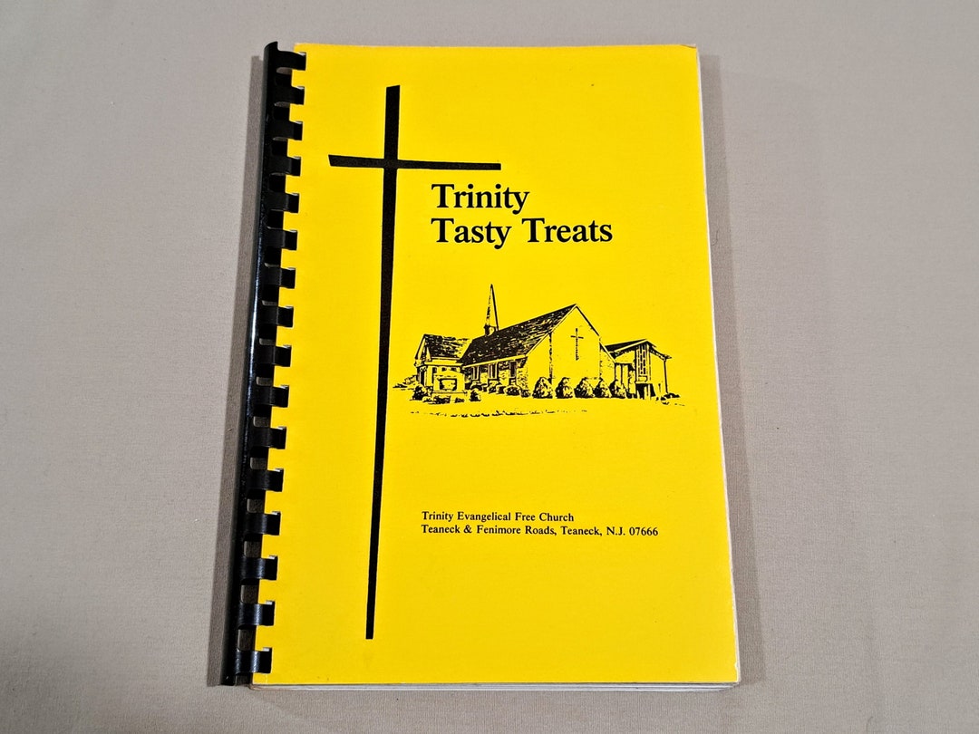 Vintage 80's Church Cookbook, "trinity Tasty Treats" by the Women's ...