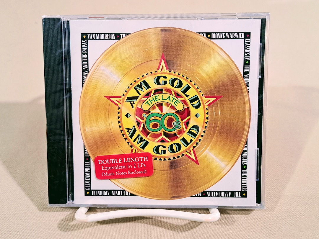 Vintage 90's Time-life AM Gold Compilation CD, the Late 60's Featuring the Grass Roots, Mamas ...