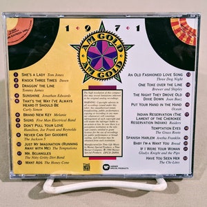 Vintage 90's Time-life AM Gold Compilation CD, "1971" Featuring Aretha ...