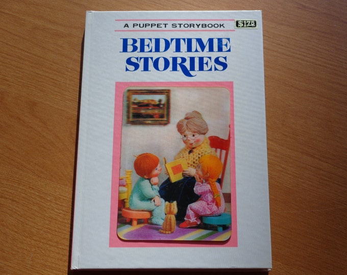 Vintage Puppet Storybook, "bedtime Stories" Featuring 3D Lenticular ...