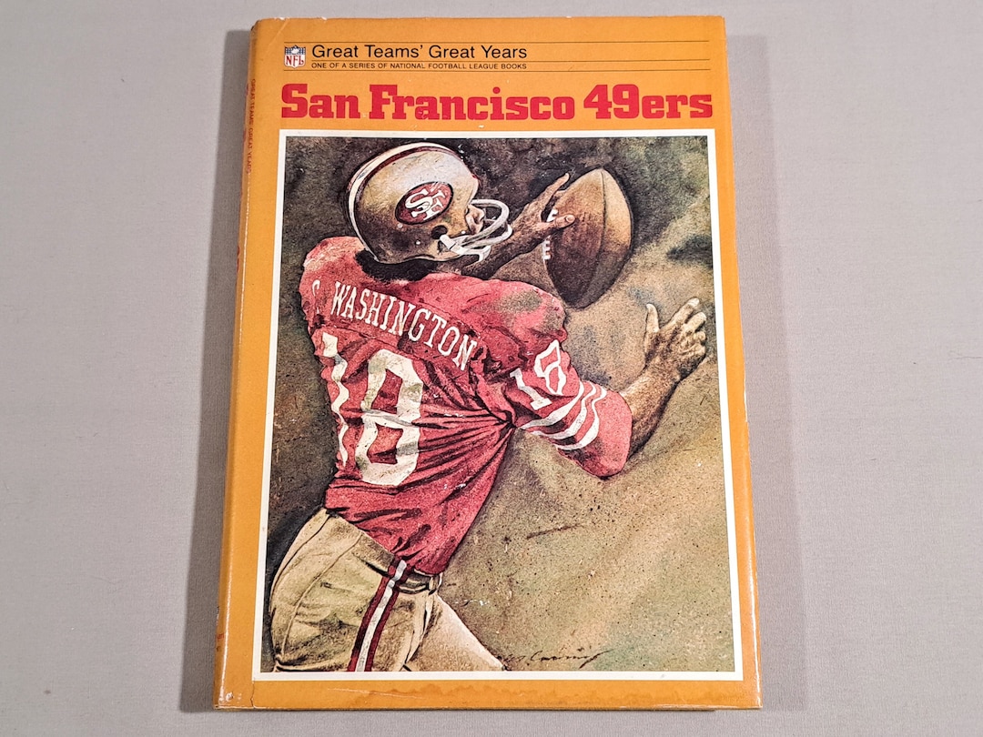 Vintage 70's Football Hardcover, san Francisco 49ers From the Great ...